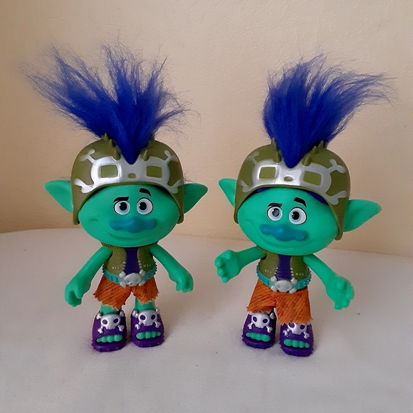 Trolls | Toys | Dream Works Trolls Blue Green Man Pirate Treasures ...